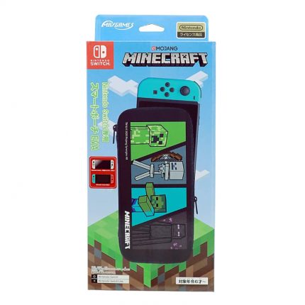 Nintendo Switch専用スマートポーチEVAマインクラフト 4キャラクター | マックスゲームズ｜MAXGAMES